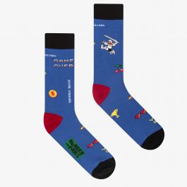 80s arcade game themed socks - Collections | All Socks Burger And Fries